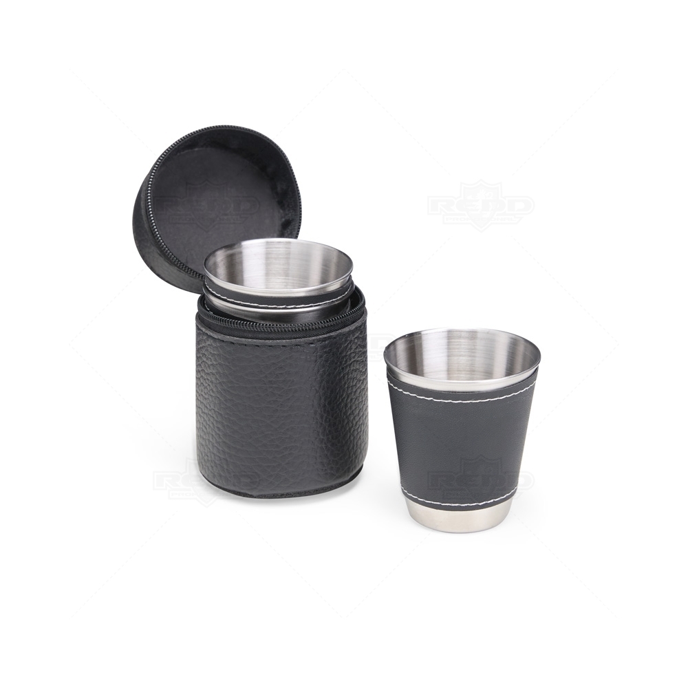 Conjunto de 4 Copos Shot de Metal Personalizado - CPO202 - Copo | Redd ...