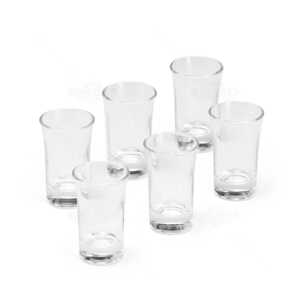 Conjunto de 6 Copos Shot de Vidro Personalizado - CPO220 - Copo | Redd ...