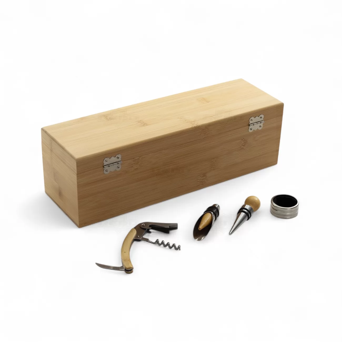 Kit Vinho 5 Peças Personalizado - GKV92 - Kit Vinho | Redd Brindes