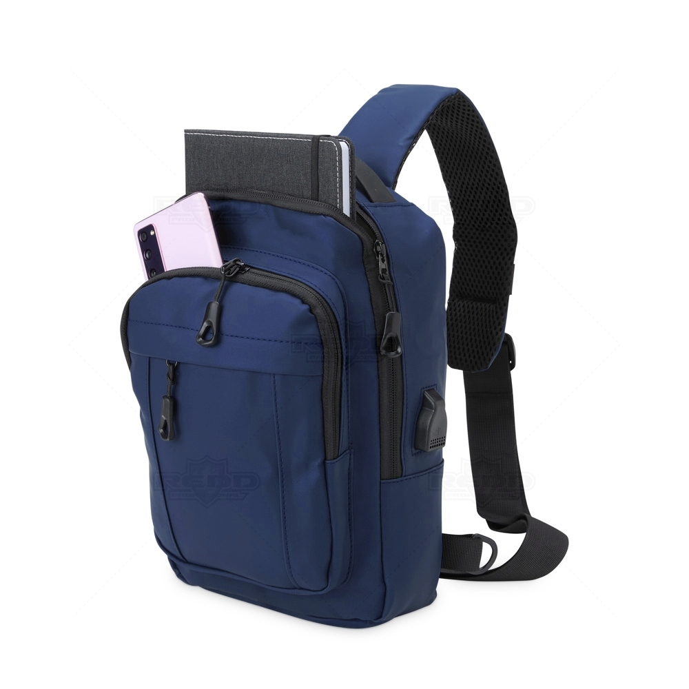 Mini Mochila Transversal Personalizada - MC449 - Mochila | Redd Brindes