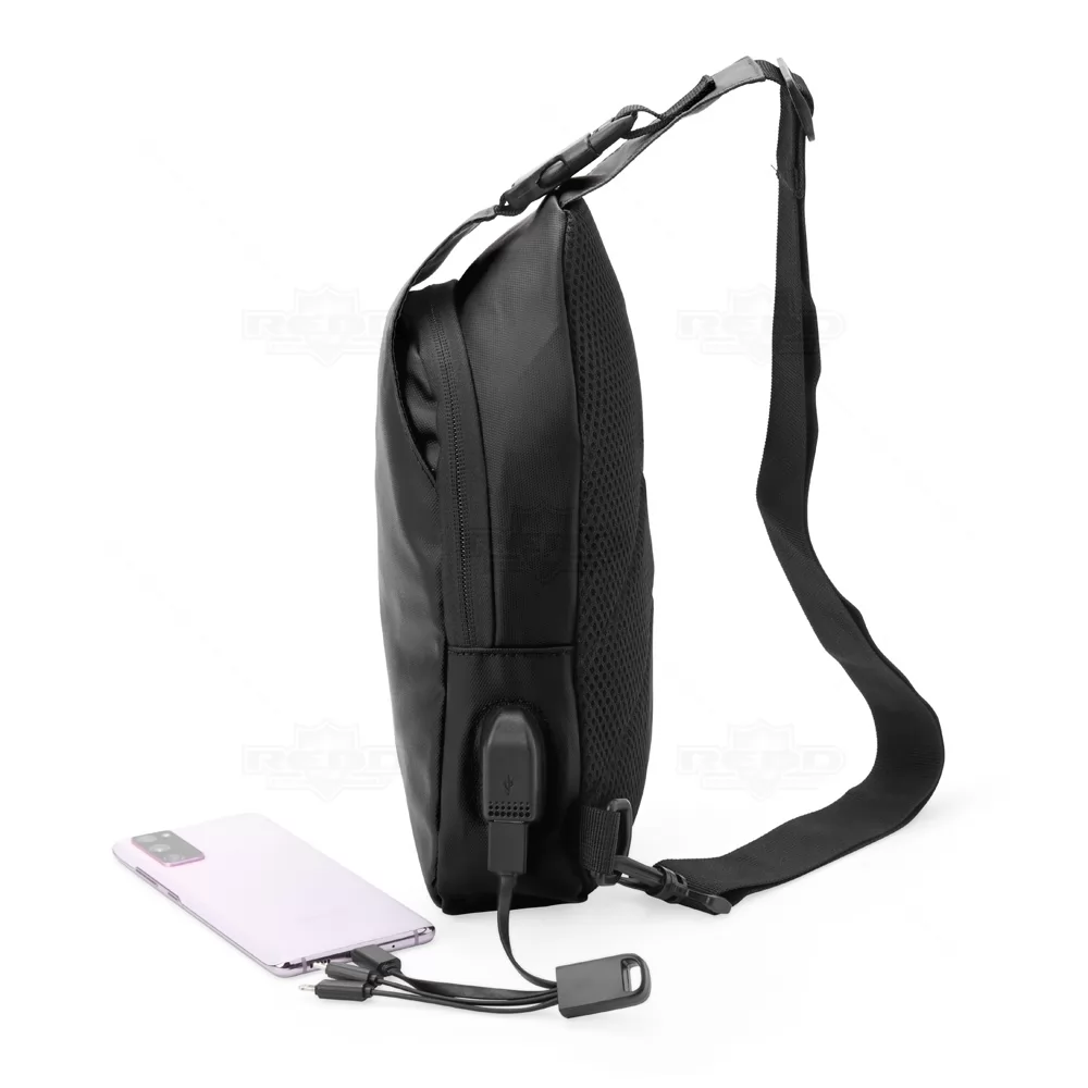 Mochila Transversal Personalizada - MC480 - Mochila | Redd Brindes