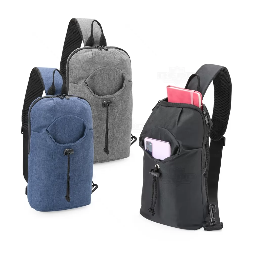 Mochila Transversal Personalizada - MC481 - Mochila | Redd Brindes